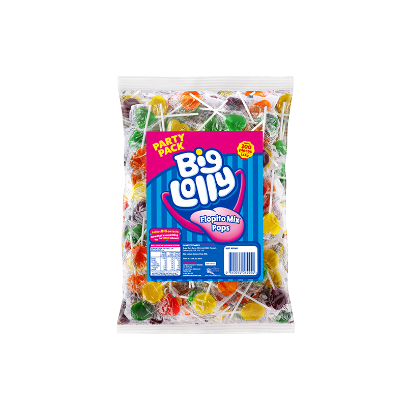 Flopito Mix Pops 200's – Ocandy Confectionery