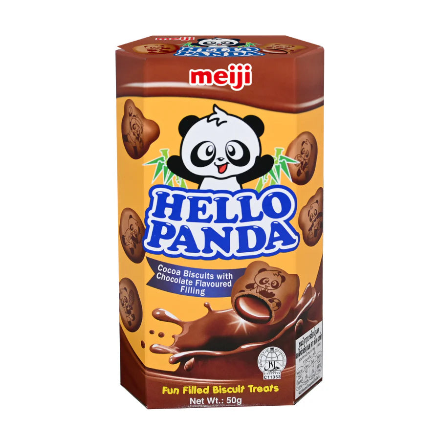 Hello Panda Double Choco 10 x 50g – Ocandy Confectionery