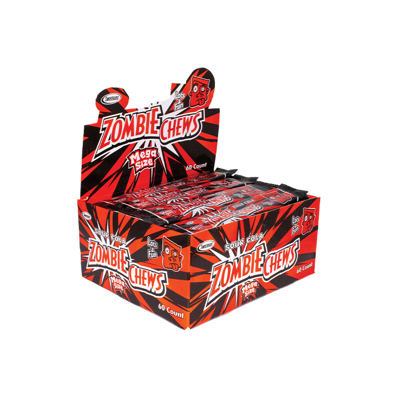 Zombie Chews Cola Flavour 72 x 28g – Ocandy Confectionery